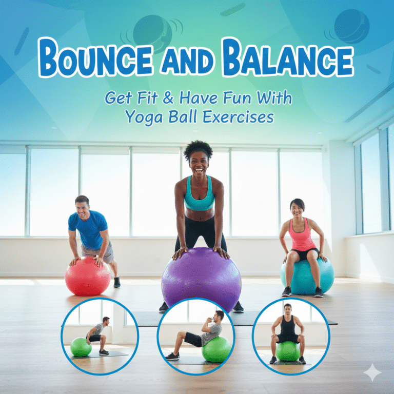 Bounce and Balance: Get Fit With Yoga Ball Exercises